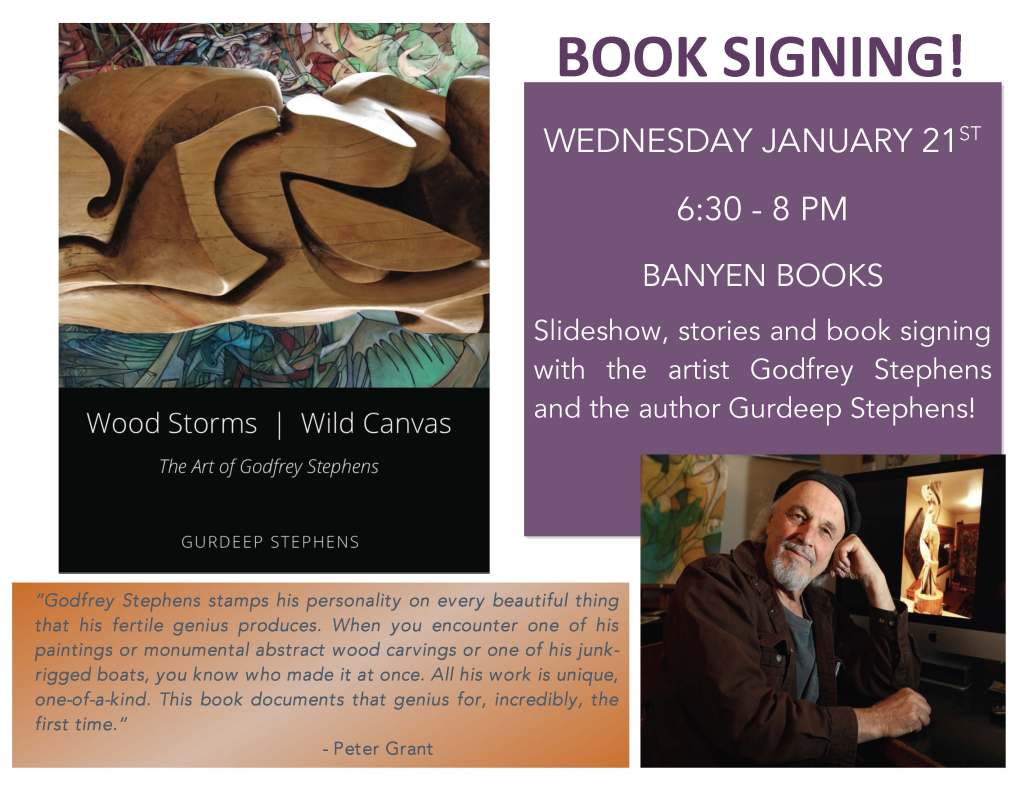 Wood Storms, Wild Canvas – The Art of Godfrey Stephens